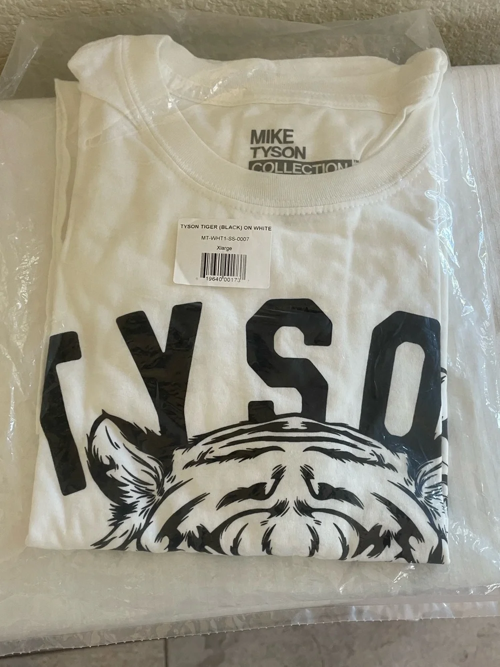 Mike tyson | Shirts | Mike Tyson Collection White Graphic Tee Tiger ...